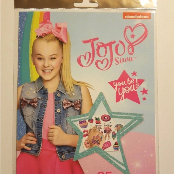 Nickelodeon | Accessories | Jojo Siwa 25 Tattoos Pack | Poshmark